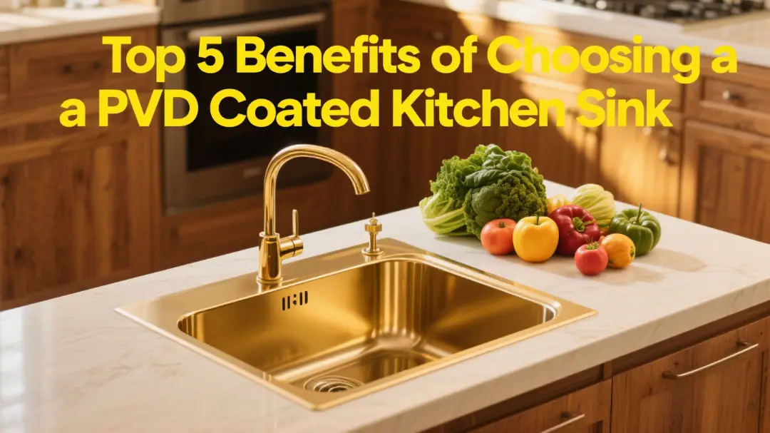 Top 5 Benefits of Choosing a PVD Coated Kitchen Sink - foxin